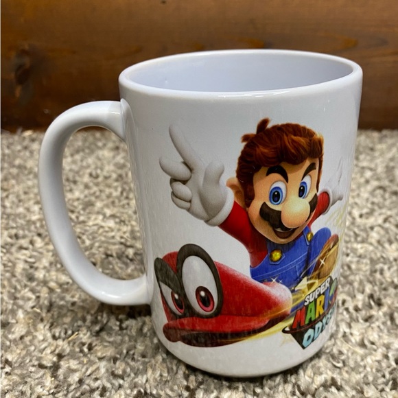 Dining | Super Mario Odyssey Mug 11 Oz Ceramic Mug | Poshmark